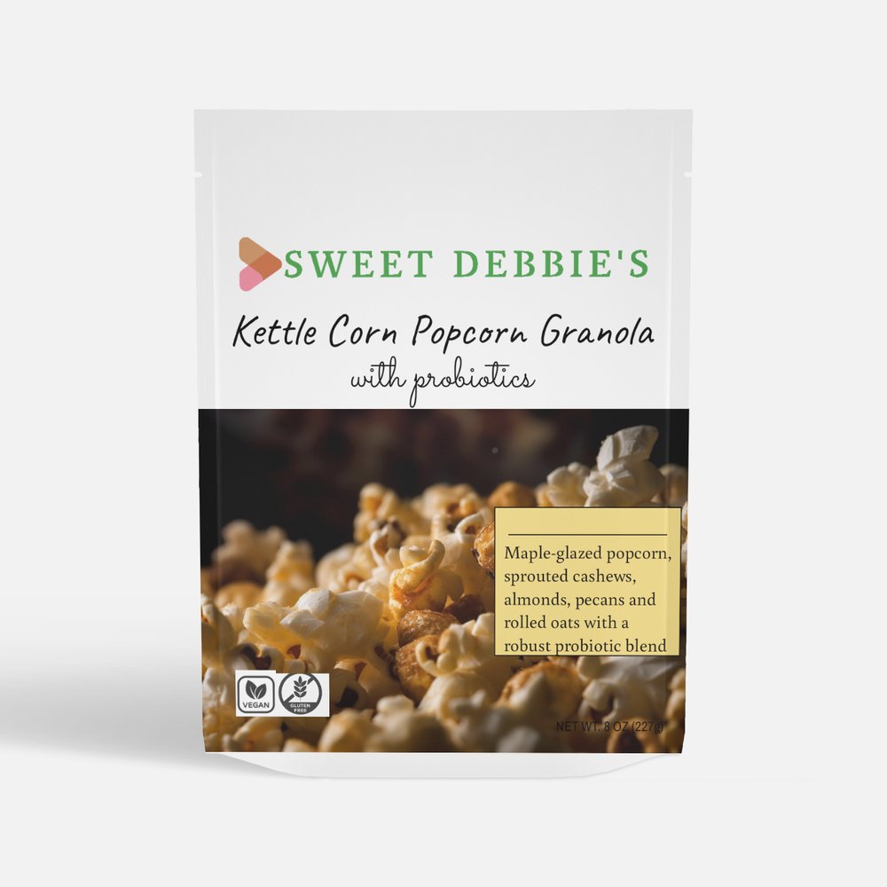 Kettle Corn Popcorn Granola - 8 oz – Sweet Debbie's